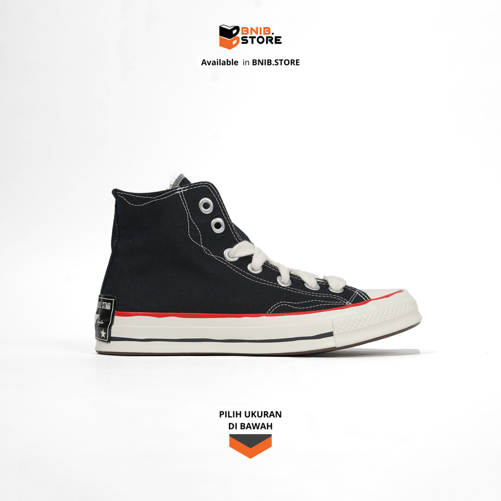 Jual Sepatu Sneakers Converse Chuck 70 Hi Sketch Black [A09139C ...