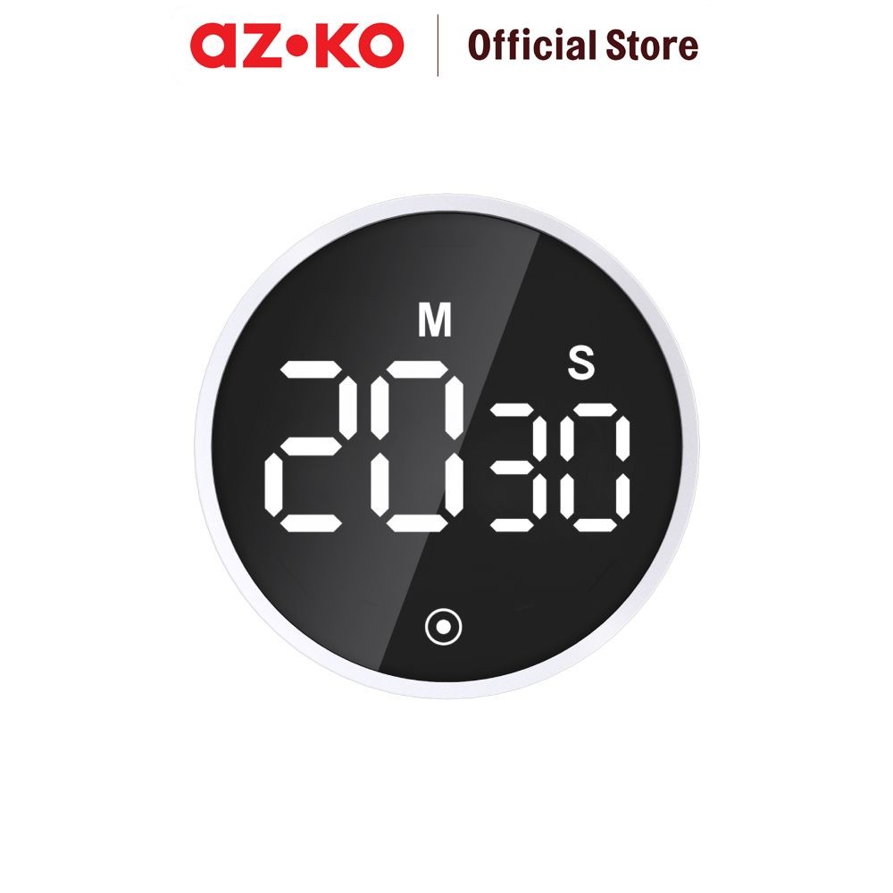 Jual AZKO Kris Timer Dapur Digital - Putih Kitchen Timer Alat Pengatur ...