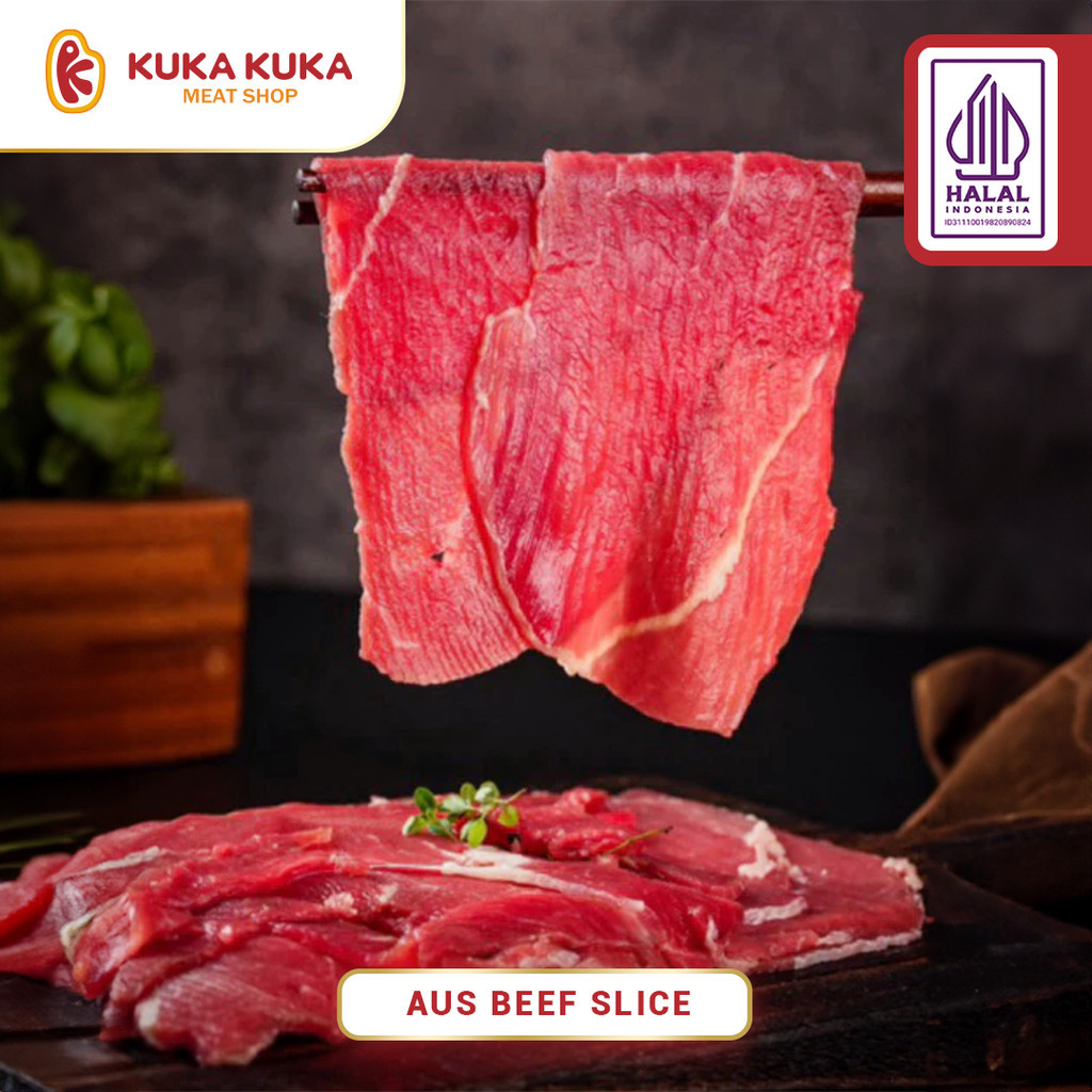 Jual AUS Beef Slice Tipis Rendah Lemak / Less Fat 95% Daging Fresh Cut ...