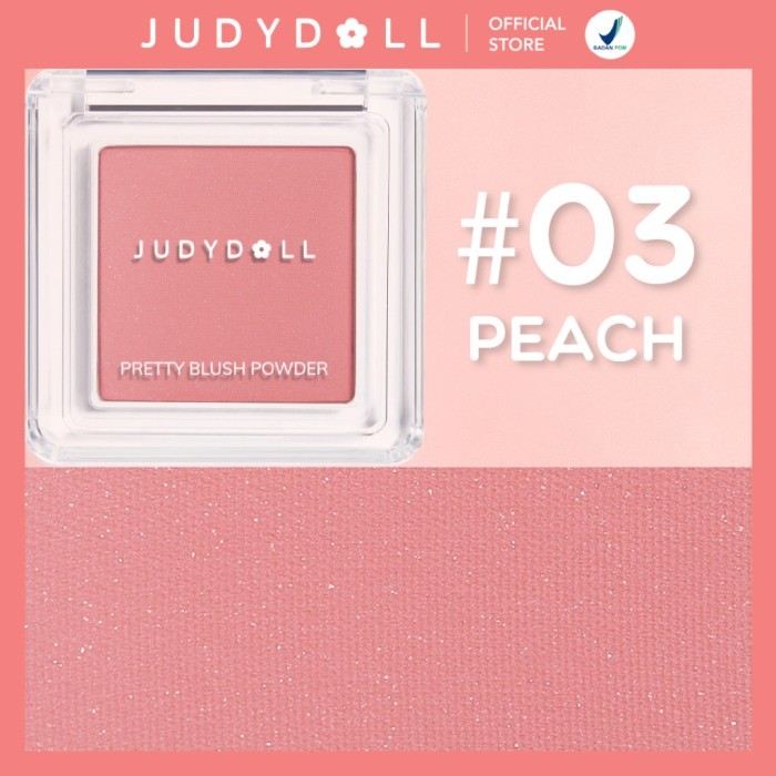 Jual Judydoll Blush Powder Daily Blush On Wajah Warna Natural Korean ...