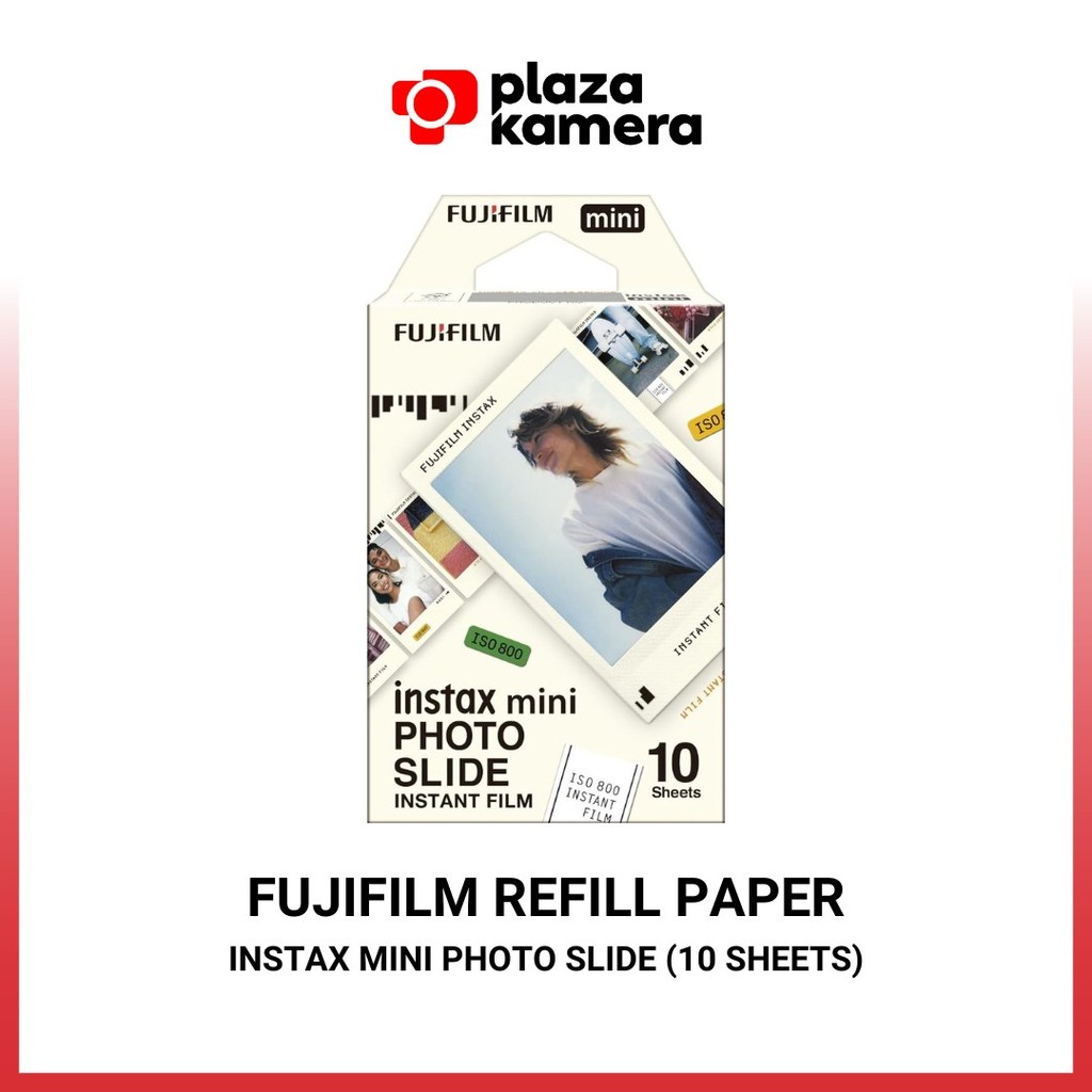 Jual FUJIFILM Refill Film Paper Instax Mini Instant Photo Slide 10 ...