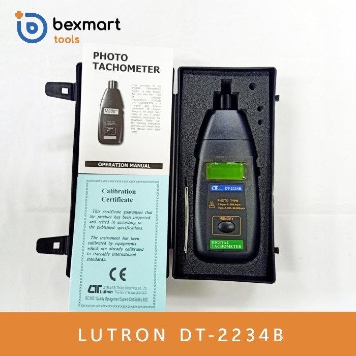 Jual LUTRON DT-2234B Photo Tachometer/DT2234B/DT 2234B | Shopee Indonesia