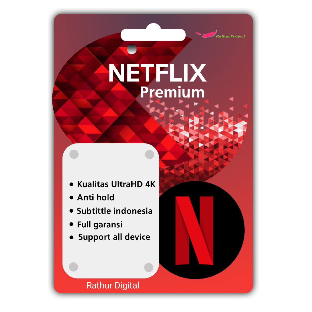 Jual NETFLIXXX 1BULAN AMANAH PREMIUM RESMI KUALITAS UHD 4K BERGARANSI 100% | Shopee Indonesia
