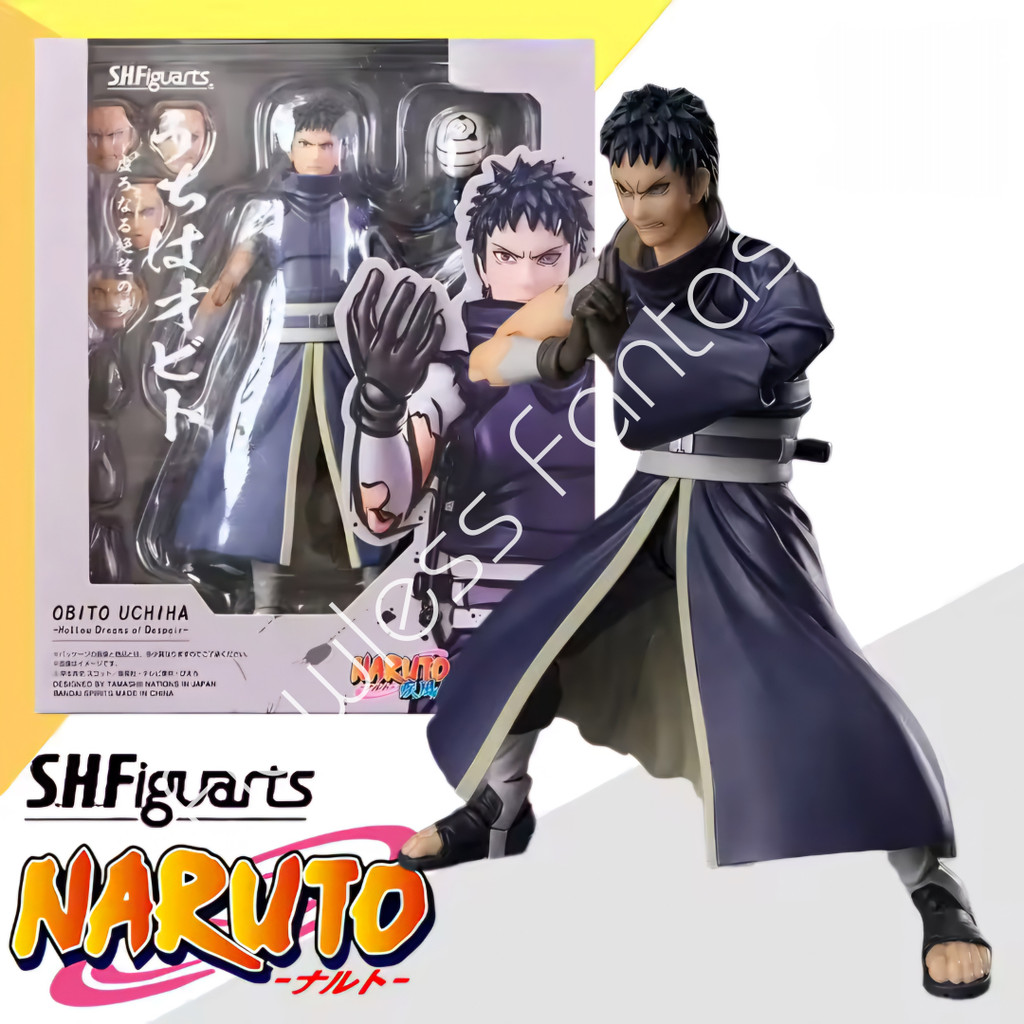 Jual S.H.Figuarts SHF Obito Uchiha Naruto Shippuden Anime Action Figure ...