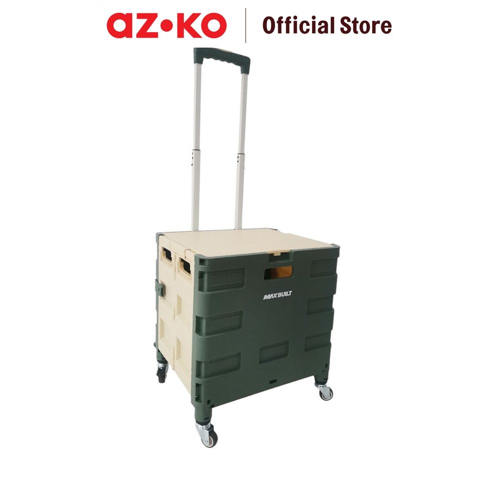 Jual AZKO Maxbuilt Troli Lipat Portable 4 Roda 25 Kg - Hijau Alat ...