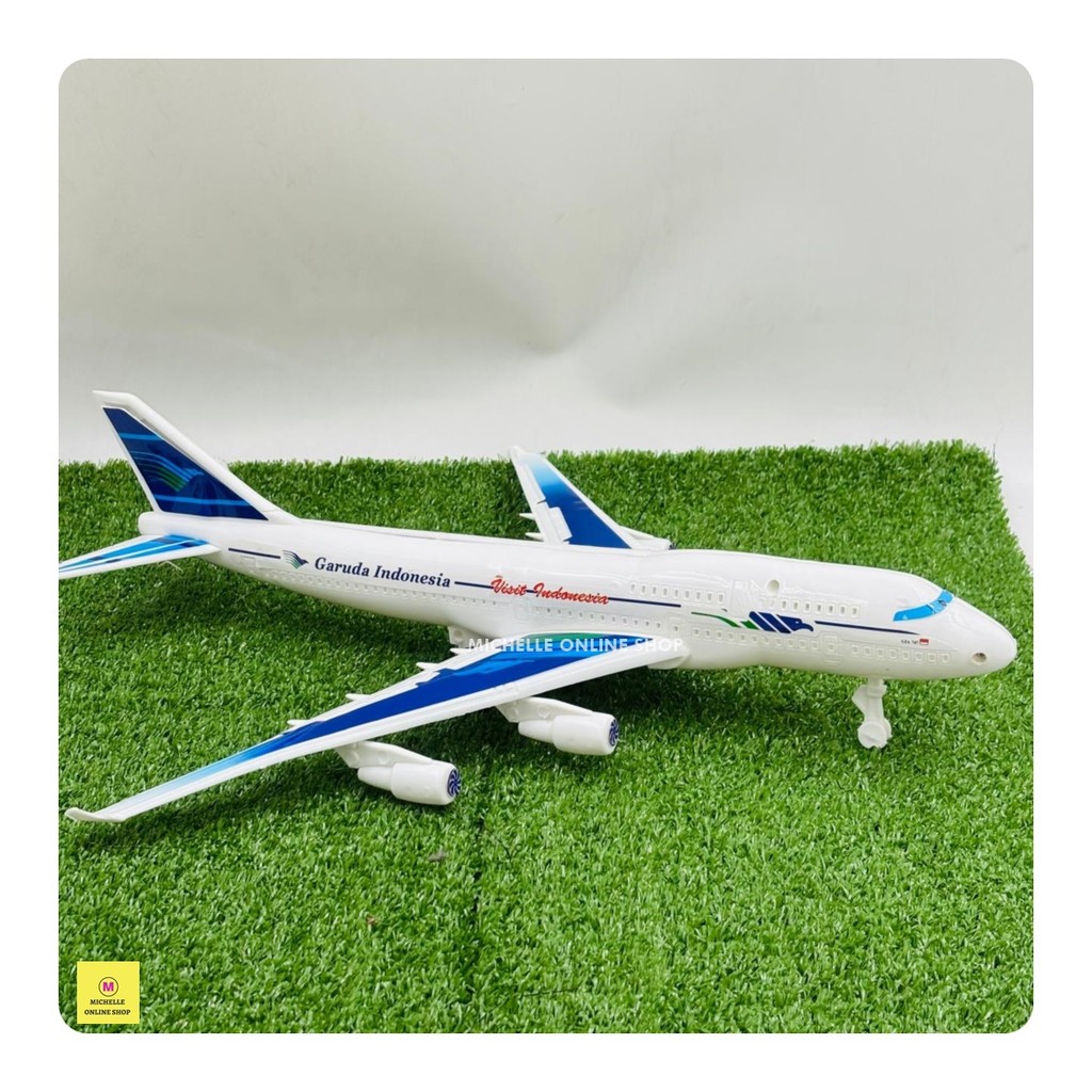 Jual NEW MAINAN PESAWAT GARUDA INDONESIA / PESAWAT LION AIR / PLANE ...