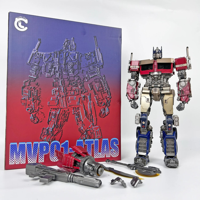 Jual Lucky Cat MVP-01 Atlas Optimus Prime Rise of The Beast Tranformers | Shopee Indonesia
