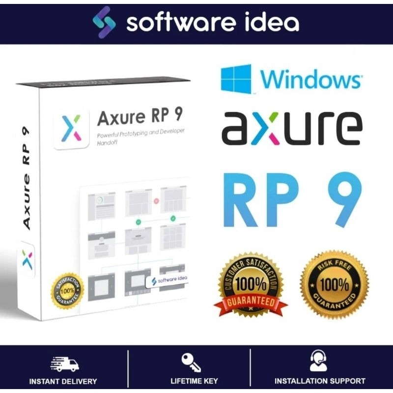 Jual [Mac Win] Axure RP 9 License Pro, Enterprise Dan Team Edition for Windows Macbook Lifetime ...