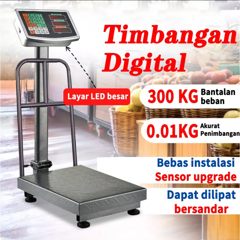 Jual Timbangan Duduk Digital Charger Elektronik Pagar Lipat Singel ...