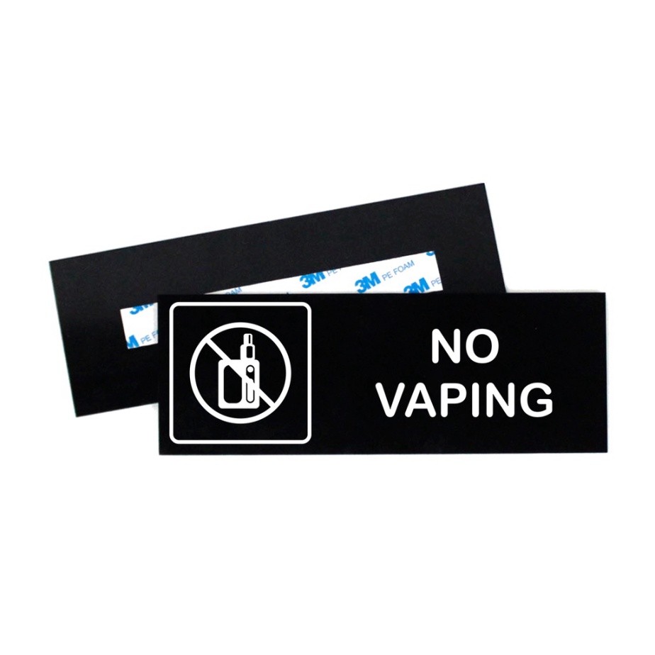 Jual Jual signage no vaping - no vape area - sign akrilik - papan tanda ...
