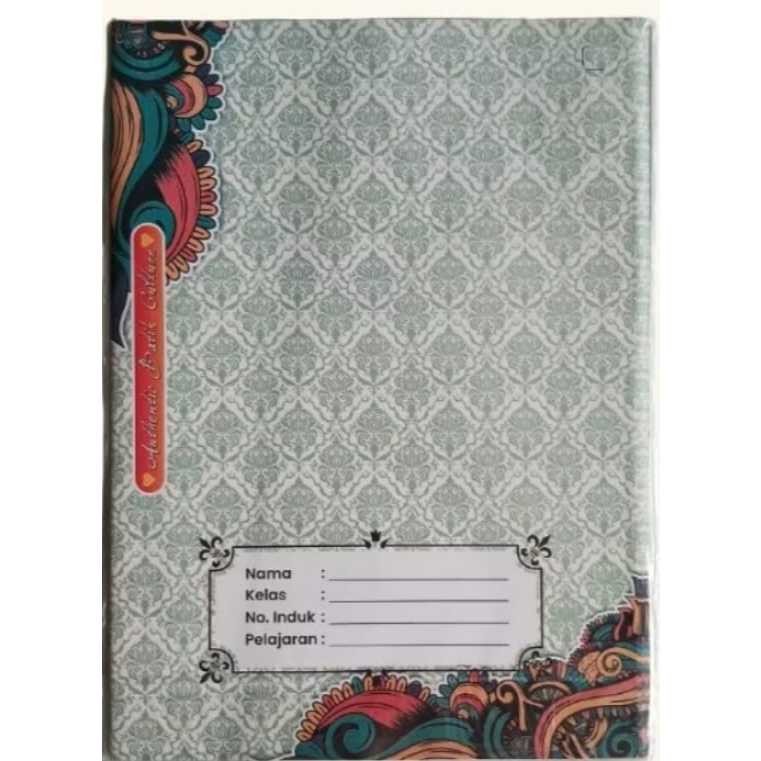 Jual [1 Pack isi 20 Lembar] Sampul Batik / Sampul Buku Kwarto Batik Art ...