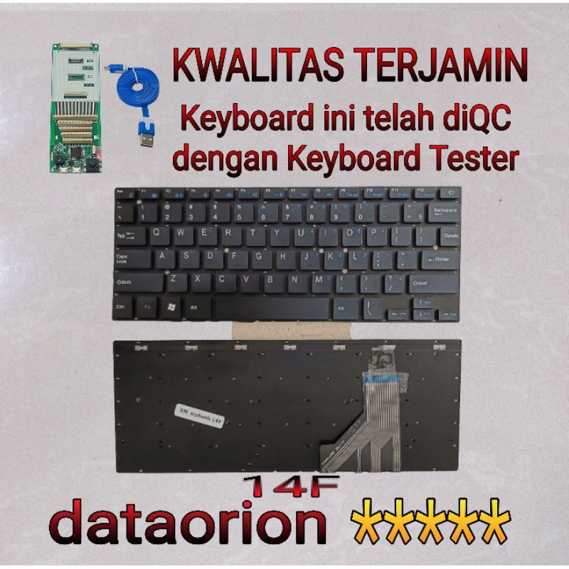 Jual KEYBOARD AXIOO MYBOOK 14F SLIMBOOK 13 - Black | Shopee Indonesia