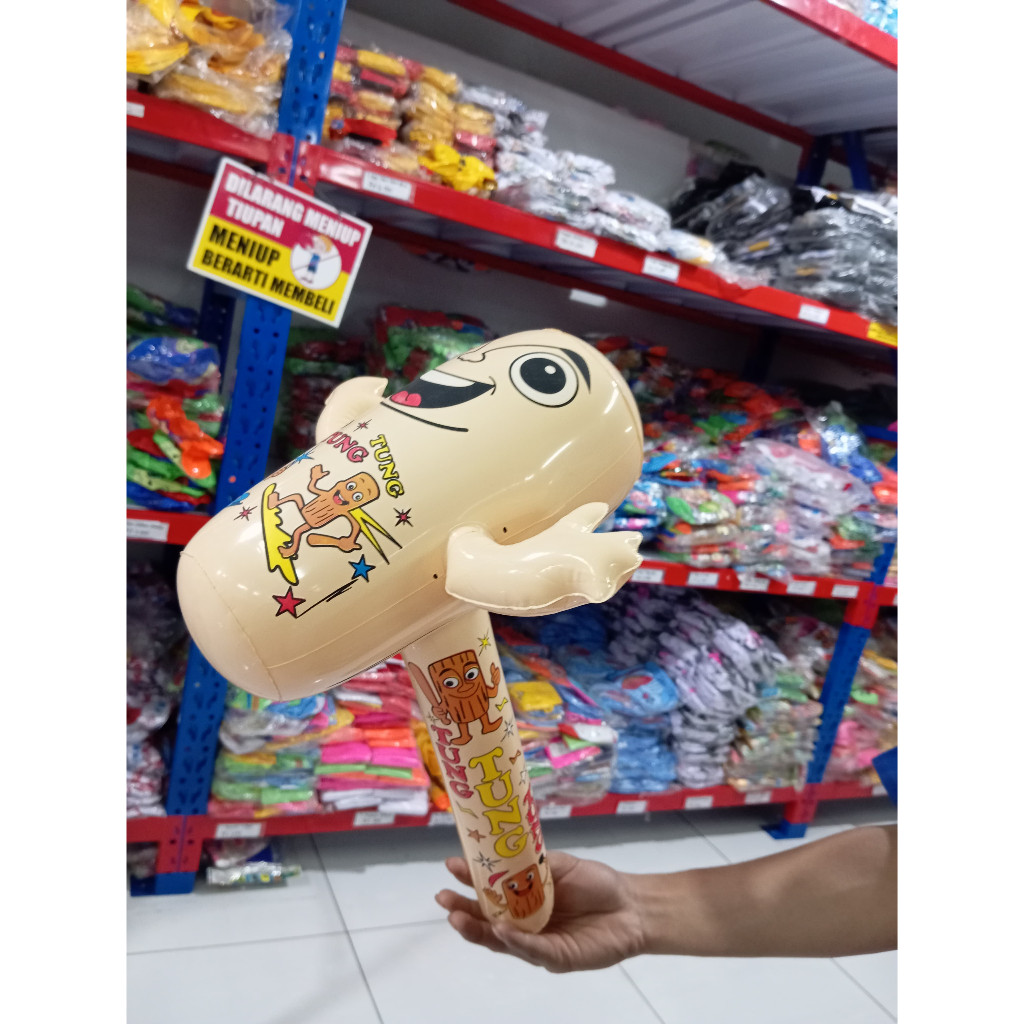 Jual [VIRAL] Mainan Tiupan Palu TUNG TUNG TUNG SAHUR Tiupan Balon ...