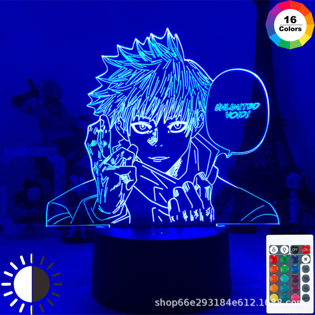 Jual Jujutsu Kaisen Satoru Gojo Night Lights Anime Figure Inumaki Toge ...