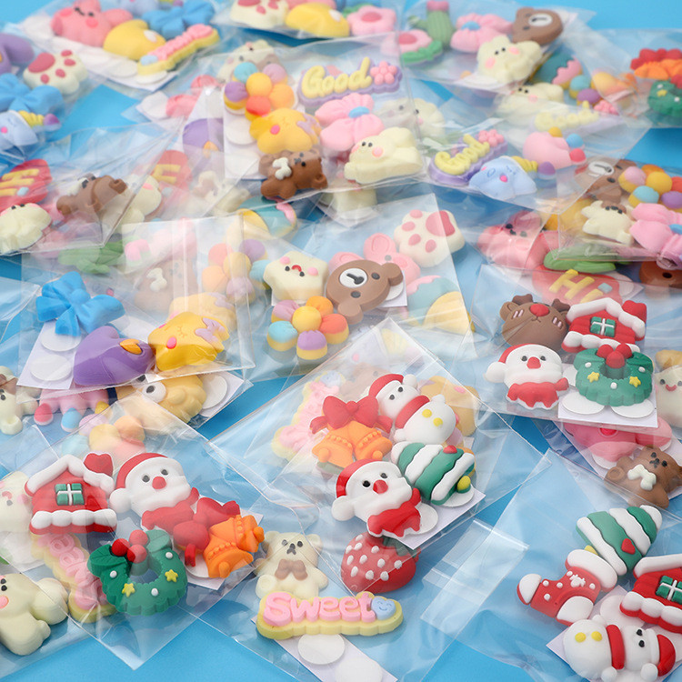 Jual Resin Clay Mini Karakter mix motif Lucu Capybara/loopy Pita ...