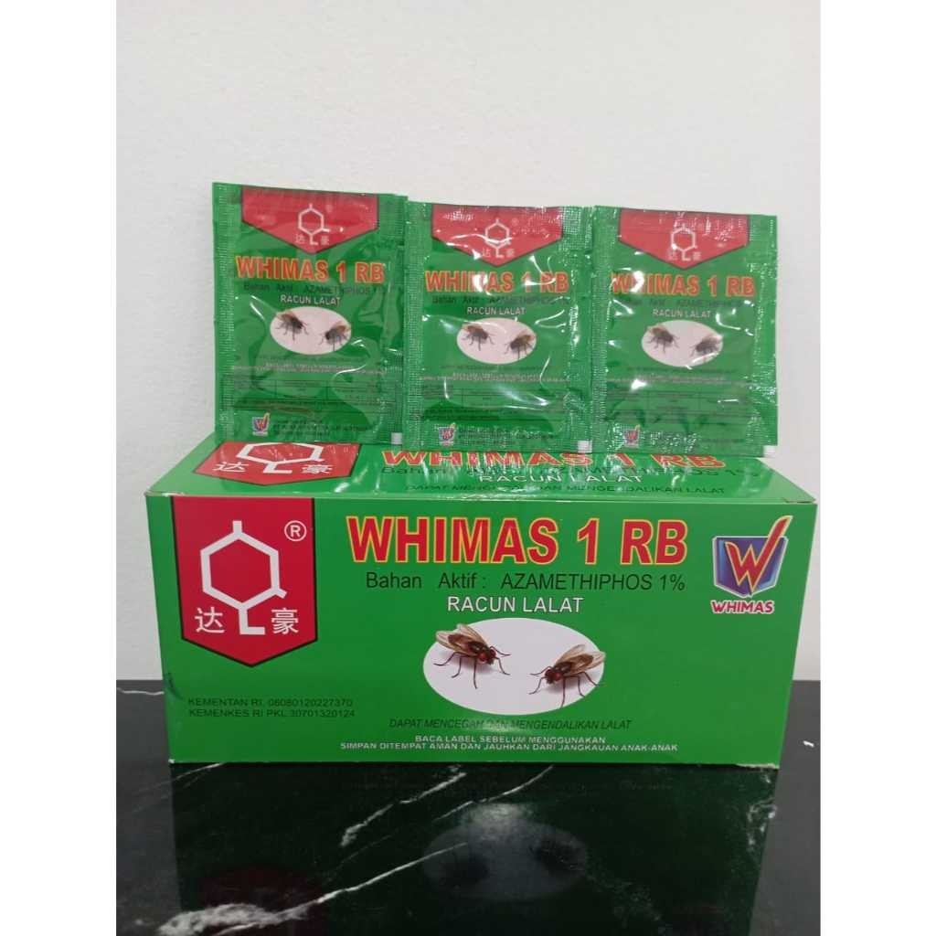 Jual [YKT] KEMENKES WHIMAS 1 RB Racun Lalat / Insektisida Lalat Kemasan ...