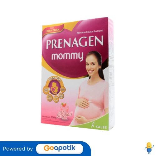 Jual Prenagen Mommy Susu Ibu Hamil Rasa Strawberry 200 Gram Box | Shopee Indonesia