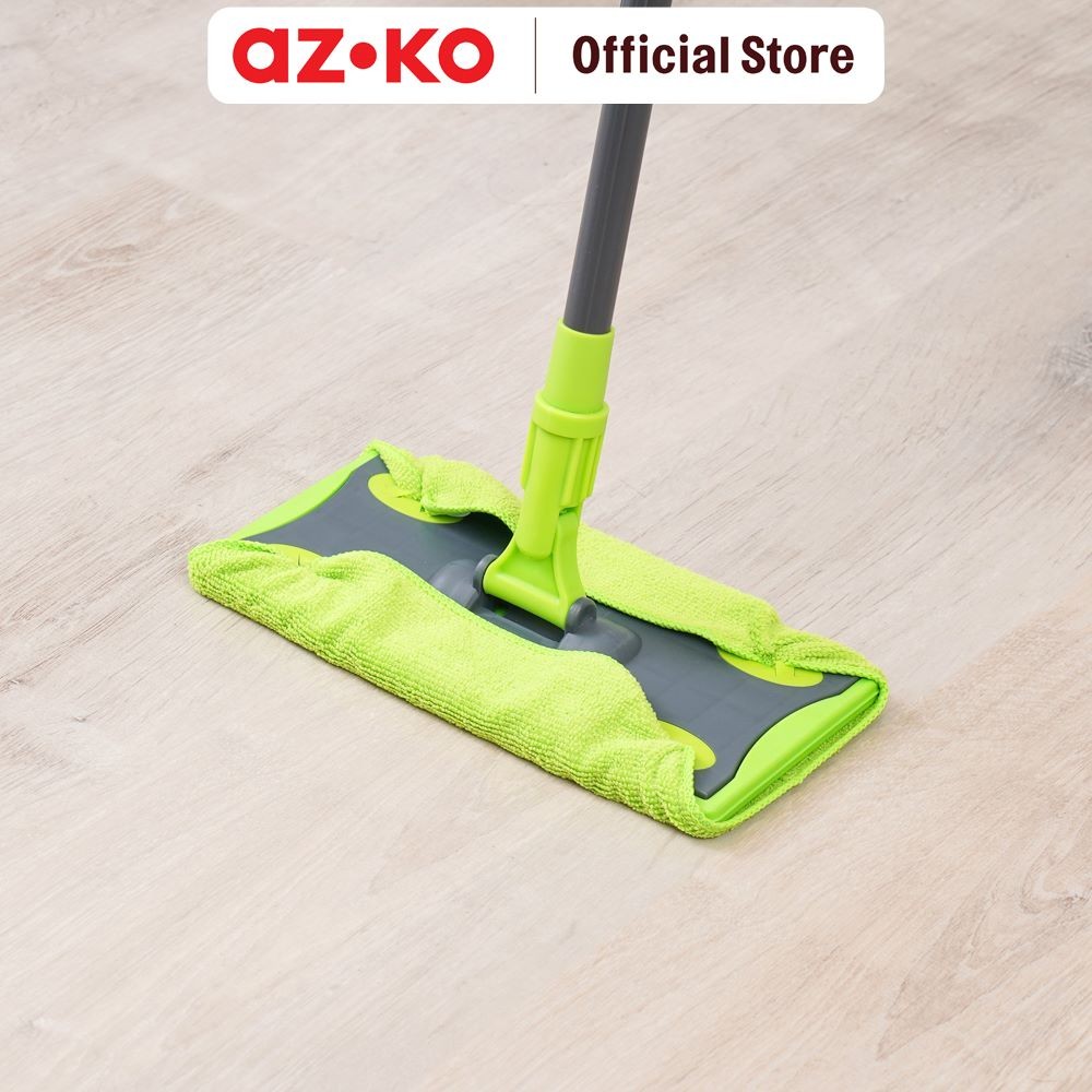 Jual AZKO Proclean Alat Pel Microfiber Datar - Hijau Pelan Lantai ...