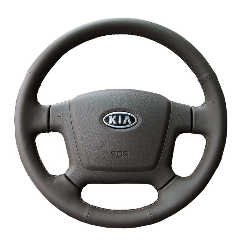 Jual Custom Original DIY Car Steering Wheel Cover For Kia Cerato Old ...