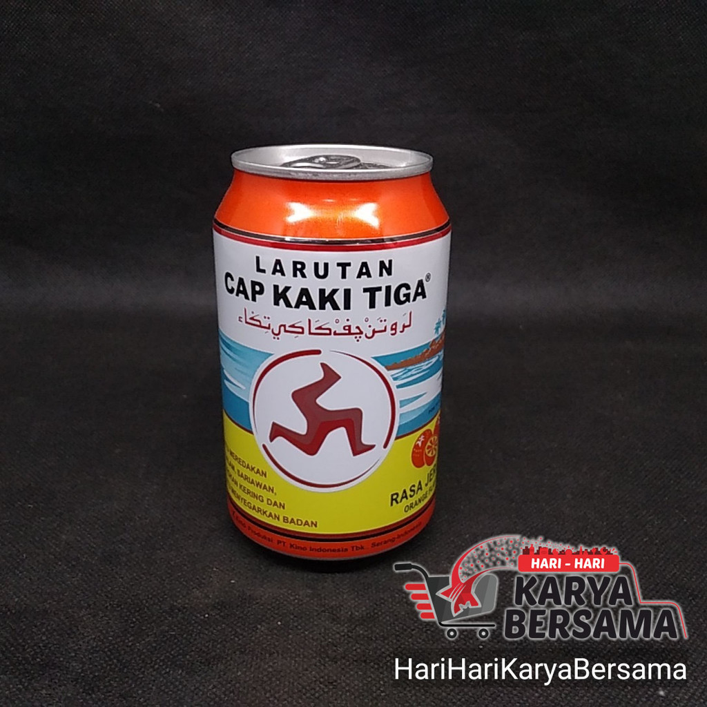 Jual MINUMAN LARUTAN CAP KAKI TIGA JERUK 320ML | Shopee Indonesia