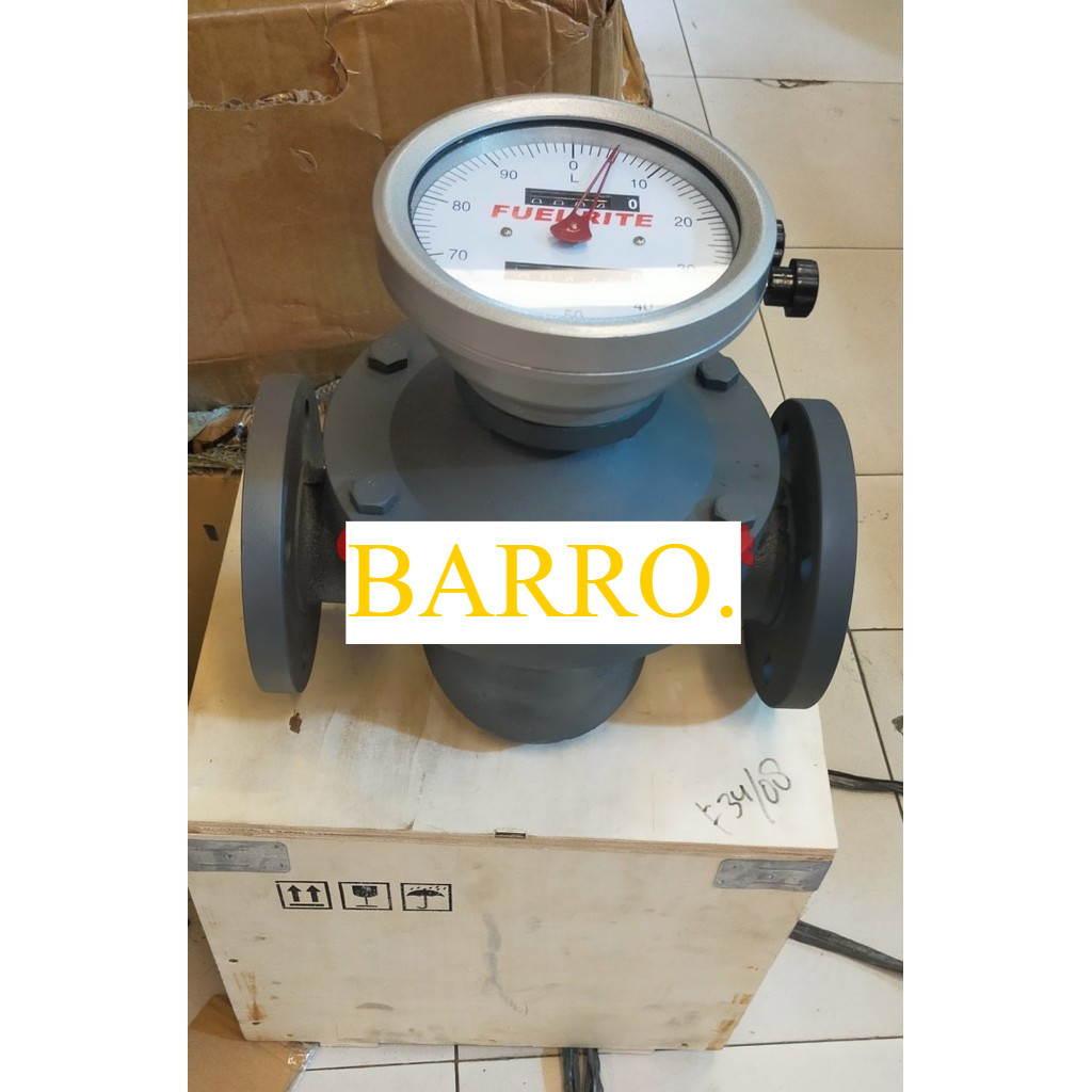 Jual Flow Meter 1/2" Inch DN15 Cast Iron Flange JIS Fuel Rite Meteran ...