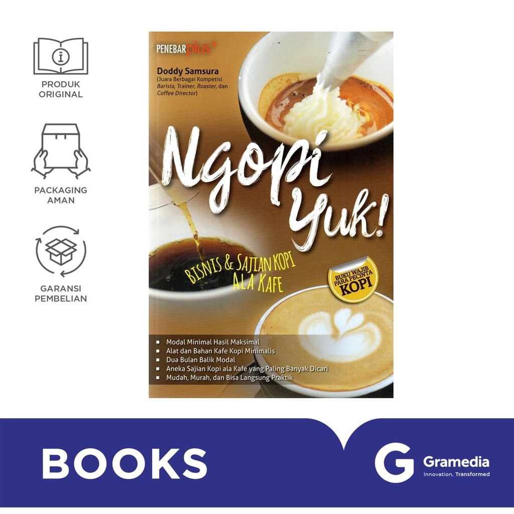 Jual Ngopi Yuk! - Bisnis dan Sajian Kopi Ala Kafe | Shopee Indonesia