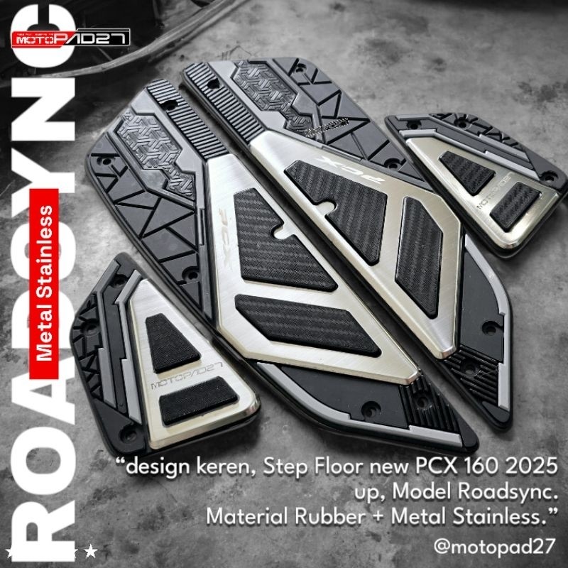 Jual Karpet PCX 160 2025 Bahan Karet Stainless Premium Body Protector ...