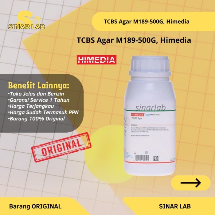 Jual TCBS Agar M189-500G, Himedia | Shopee Indonesia