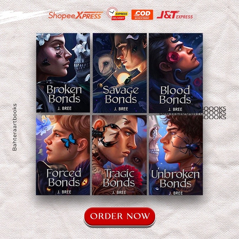 Jual Broken Bonds, Savage Bond, Blood Bonds, Forced Bonds, Tragic Bonds, Unbroken Bonds (6 Book ...