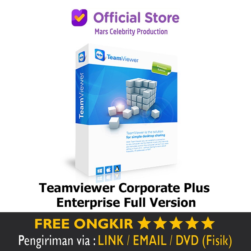 Jual Software TeamViewer Corporate Plus Enterprise Full Version Terbaru Team Viewer Premium ...