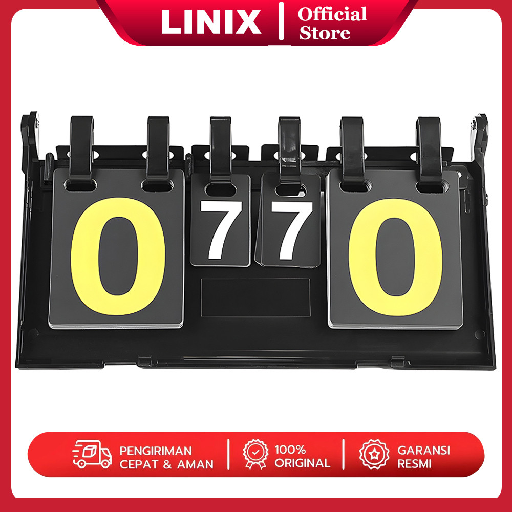 Jual Linix Papan Score / Papan Skor / Score Board 4 Digit Wannalife ...