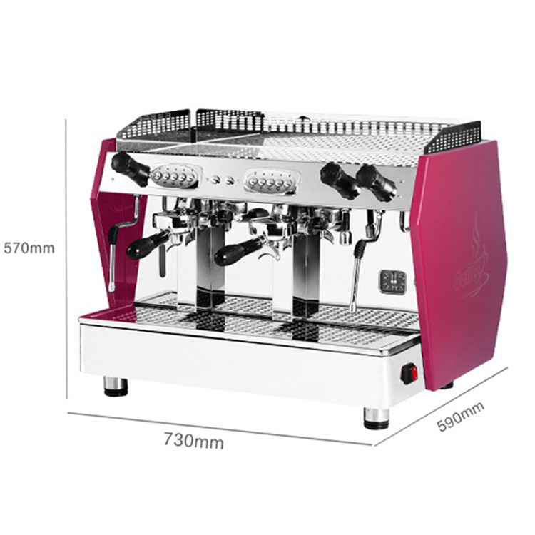 Jual New +Semi-automatic Professional Commercial Espresso Coffee ...