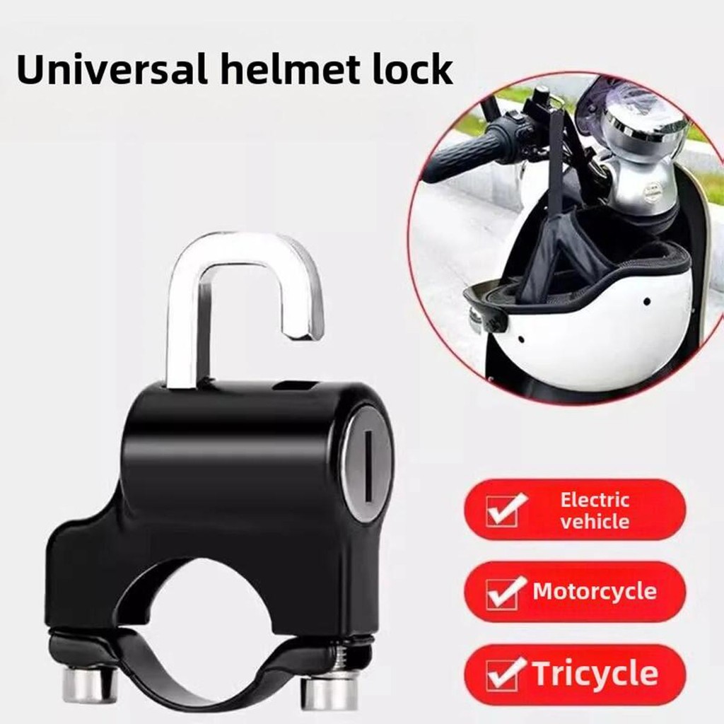 Jual Kunci helm Gembok Helm Anti Maling Cangkang paduan aluminium Dapat ...