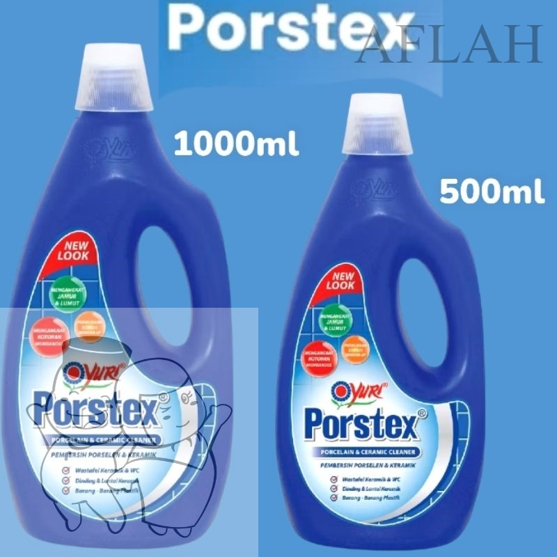 Jual Porstex Porselen 500 ML Cairan Pembersih Keramik Wastafel | Shopee ...