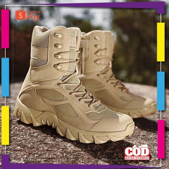 Jual [PREMIUM ORIGINAL] Sepatu Boots Pria Pdl PDH TNI POLRI Sepatu ...
