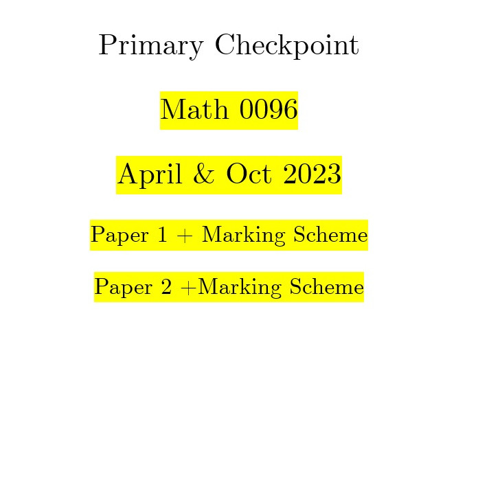 Jual [Hardcopy] Cambridge Primary Checkpoint Math Tahun 2023 | Shopee ...