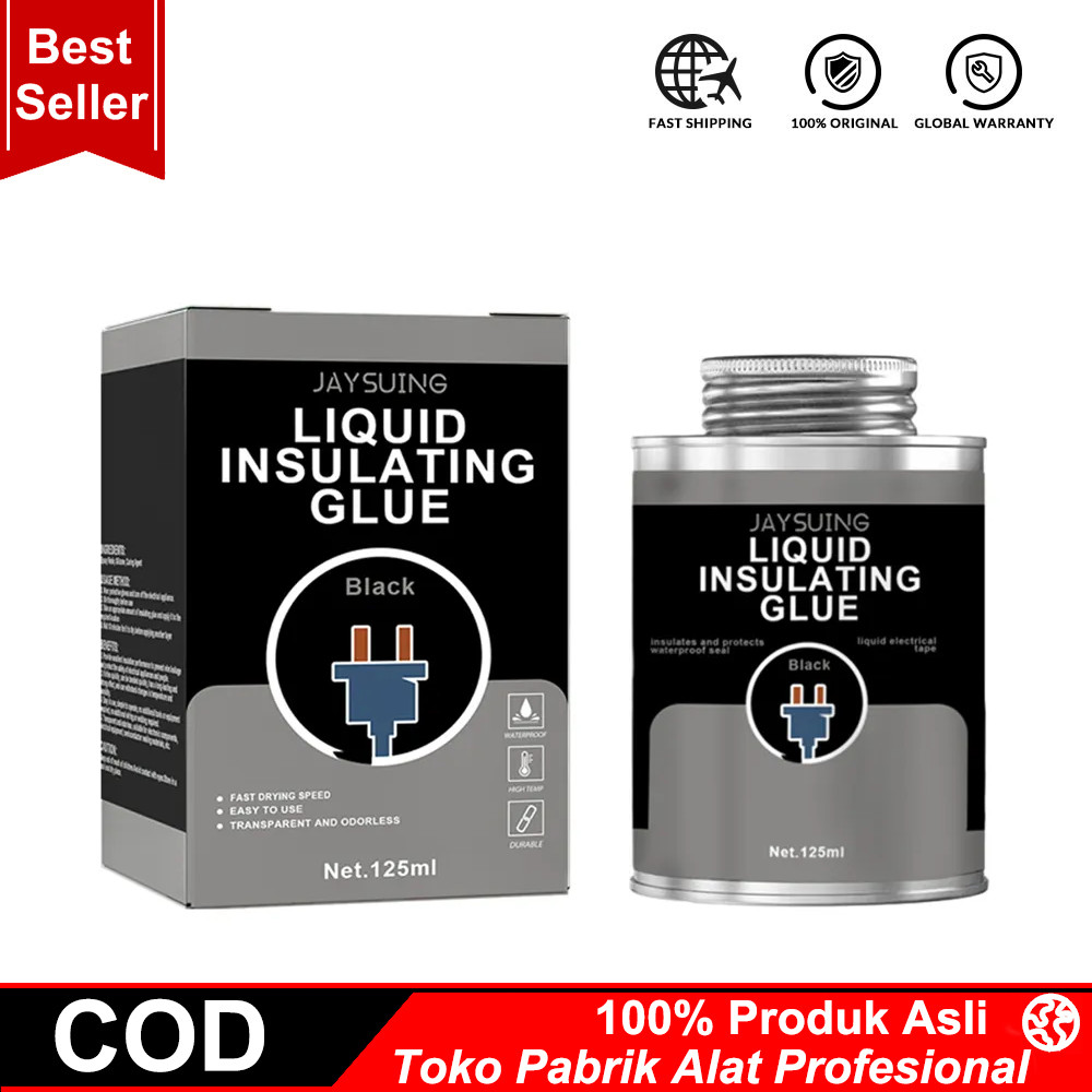 Jual 125ml Lem Cair Kabel Listrik Anti Air/Lem Isolasi Cair Pelindung ...