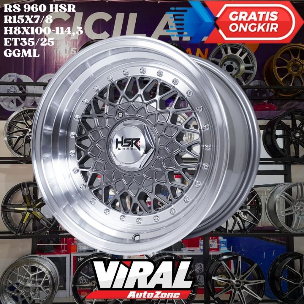 Jual Velg Mobil Celong Ring 15 HSR RS R15 UNTUK KIJANG PANTHER LIVINA CONFERO | Shopee Indonesia