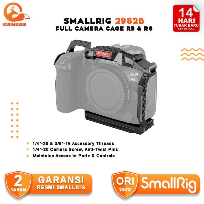 Jual SmallRig Full Camera Cage for R5 & R6 &R5 C 2982B 2982 Code ...