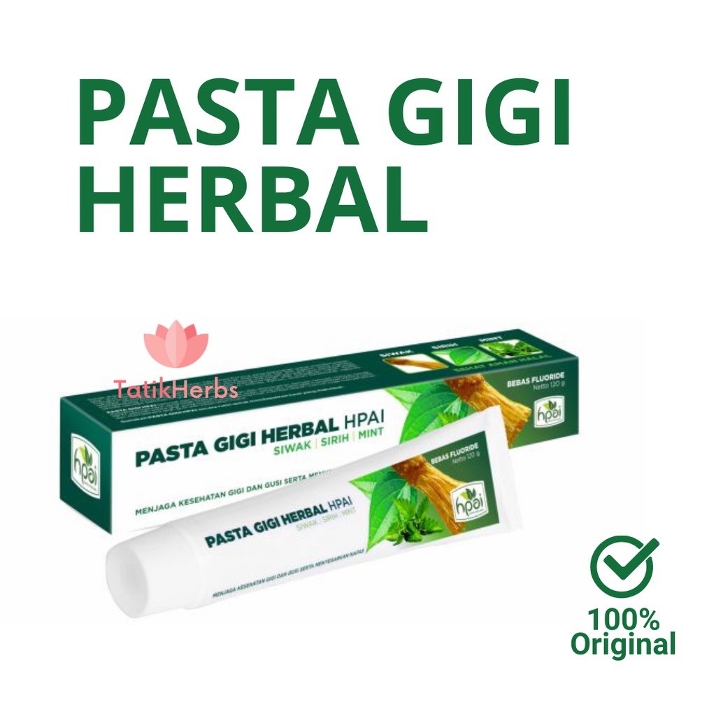 Jual Herbal HNI Pasta Gigi Sensitif Odol Herbal Pgh Hpai Siwak Cengkeh ...