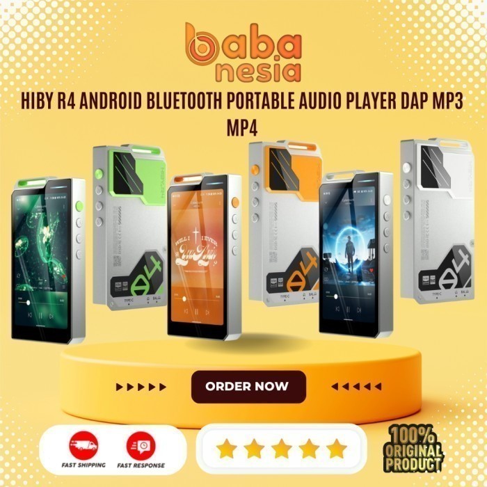 Jual HiBy R4 Android Bluetooth Portable Audio Player DAP MP3 MP4 ...