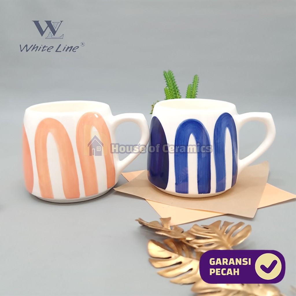 Jual WHITELINE Mug JAPAN Cangkir Gelas Keramik Minum Lucu Unik Hadiah ...