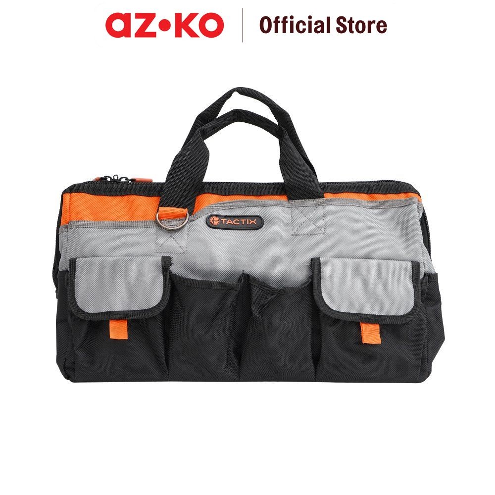 Jual AZKO Tactix Tas Perkakas Kanvas 50 cm Peralatan Tukang Bangunan ...