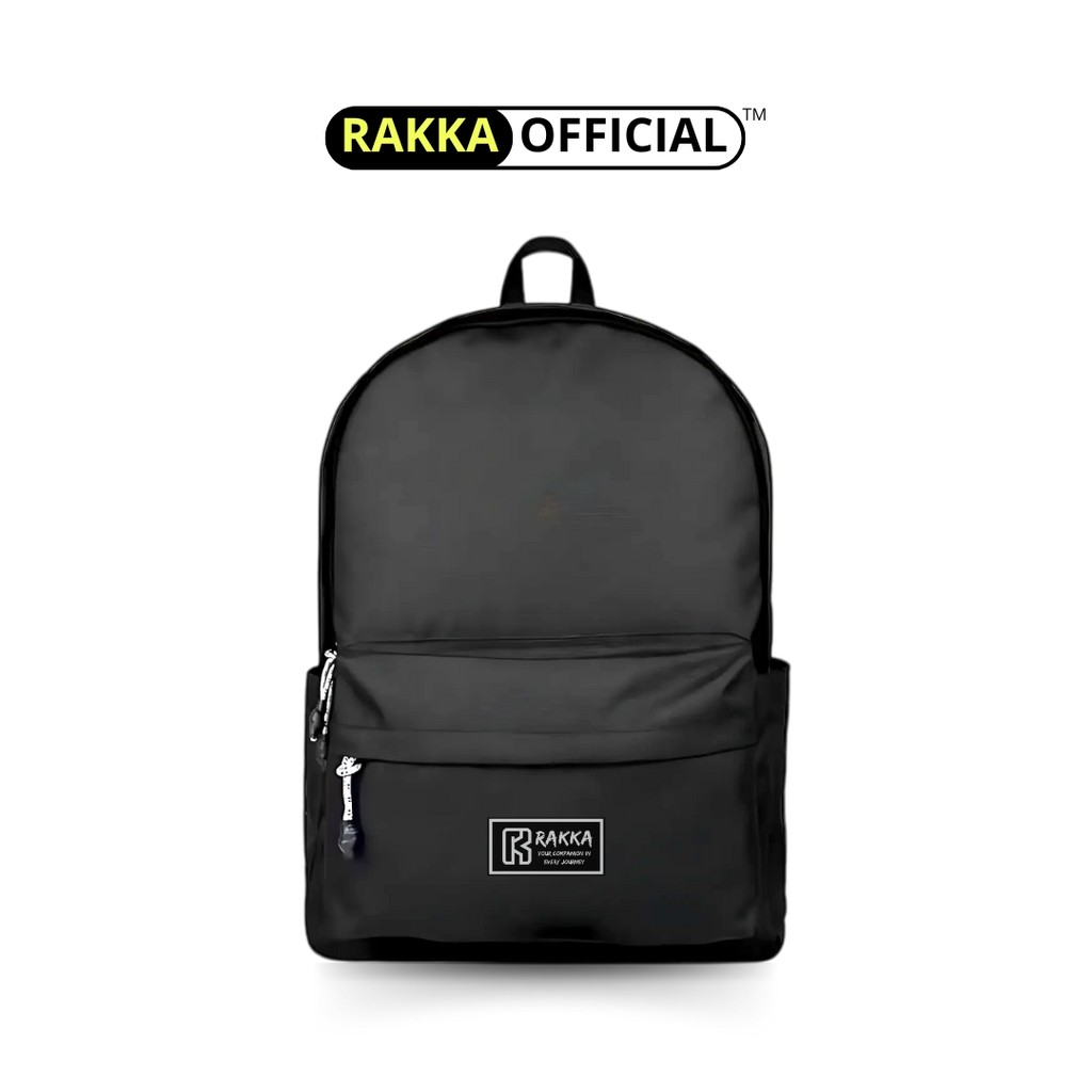 Jual RAKKA BACKPACK Tas Ransel hitam Ukuran Besar Dan Kuat | Shopee ...