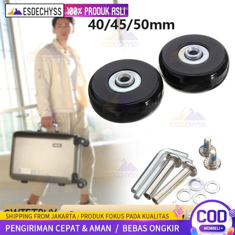 Jual 【4PCS/set】Roda Koper Pengganti Karet Luggage Replacement Wheel ...