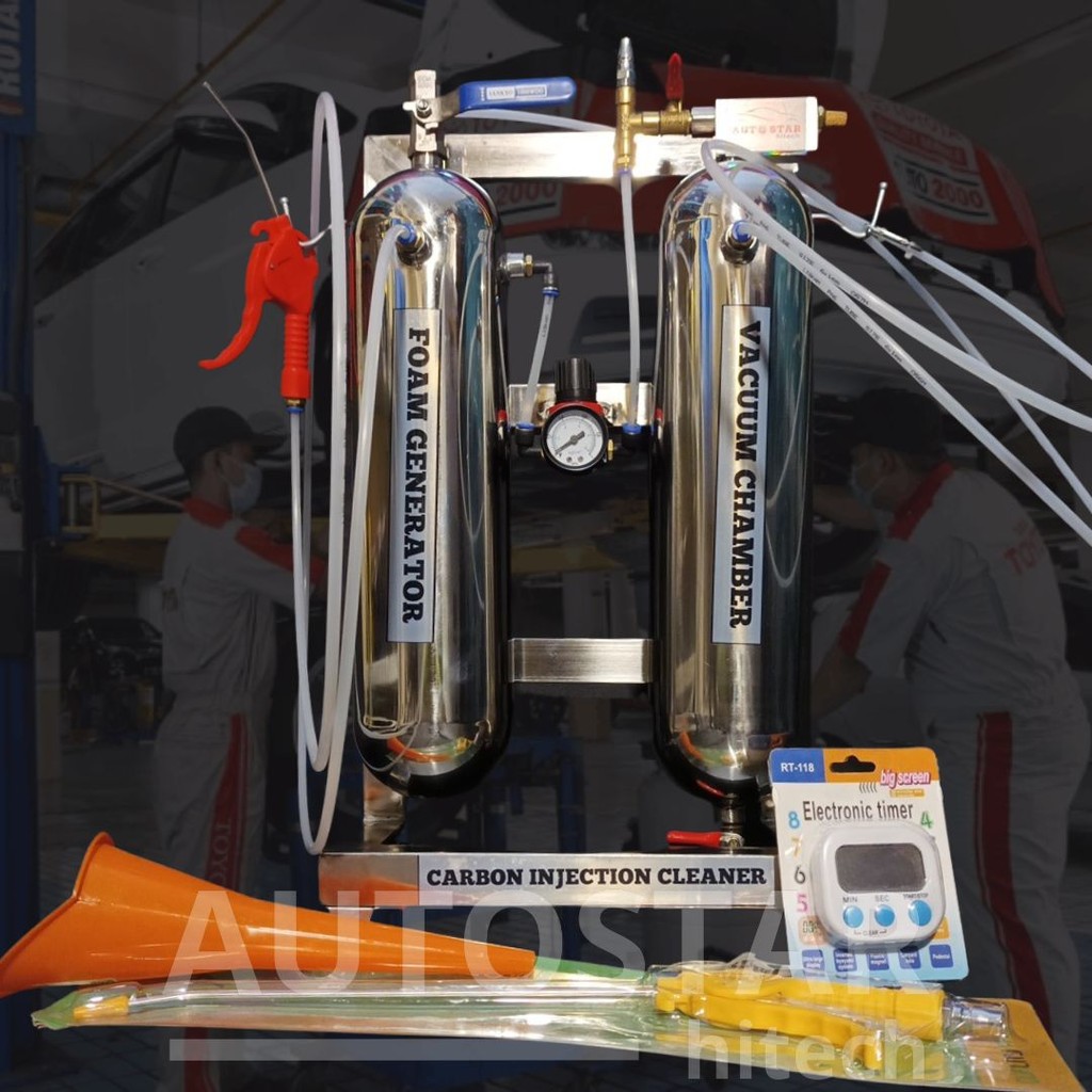 Jual TOOL SET CARBON CLEANING SPECIAL 2,5 LITER alat gurah mesin 2 ...