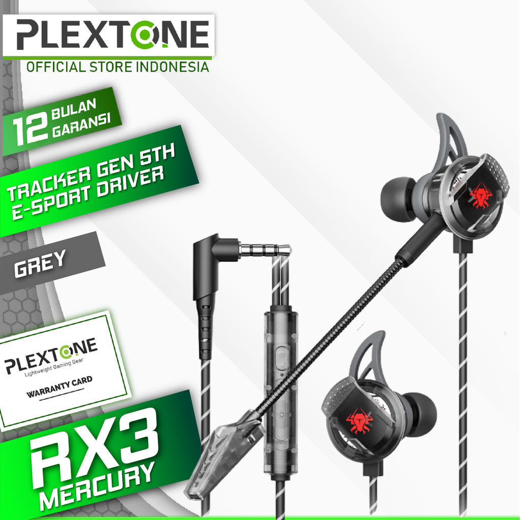 Jual Plextone RX3 MERCURY 5th Generation Gaming Headset Futuristic ...