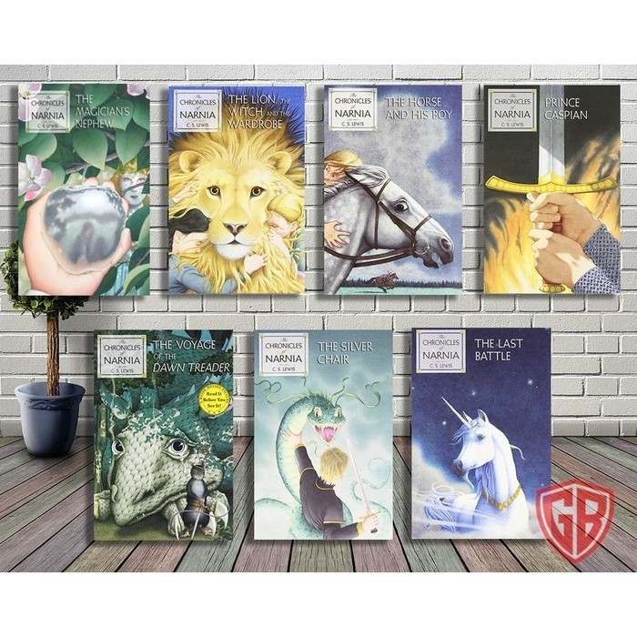 Jual The Chronicles of Narnia series (7 Book) - C.S. Lewis (English ...