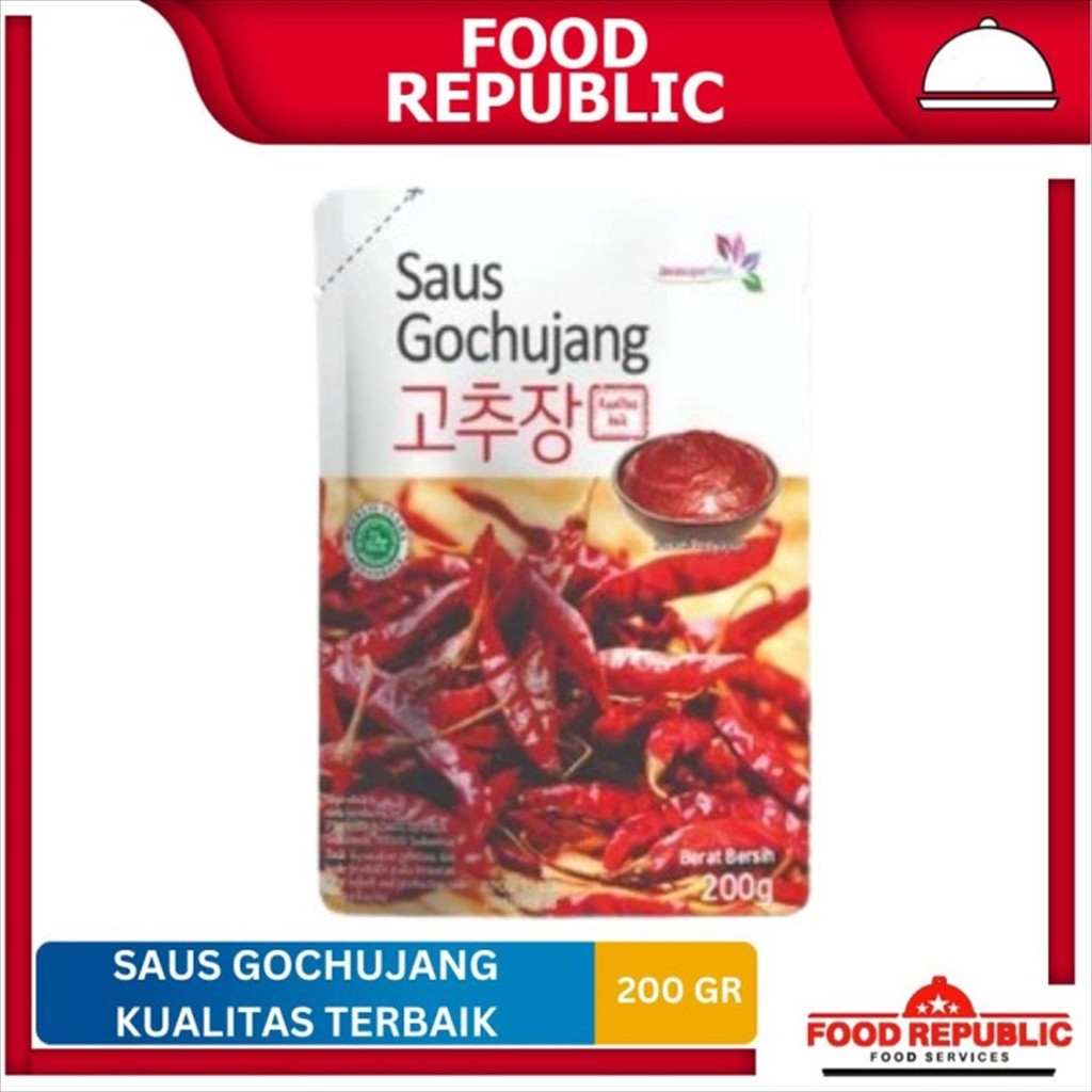 Jual Saus Gochujang HALAL 200 GR Sambel Pasta / Hot Pepper Rasa Asli ...