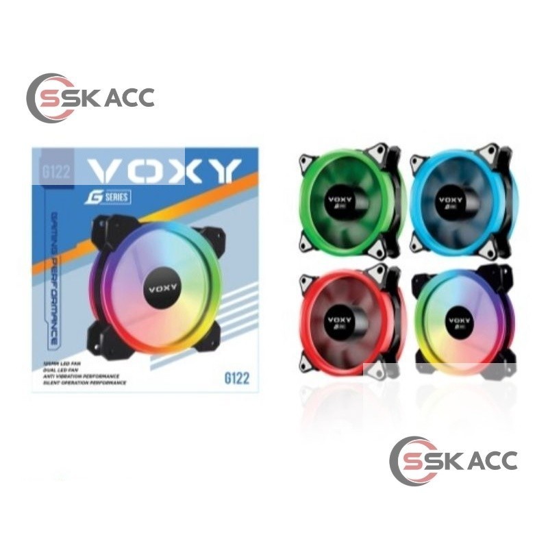 Jual Fan casing CPU Gaming Voxy G 122 ( Running LED ) / Fan Casing RGB ...